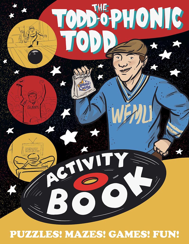 Todd-O-Phonic Todd Activity Book – WFMU STORE